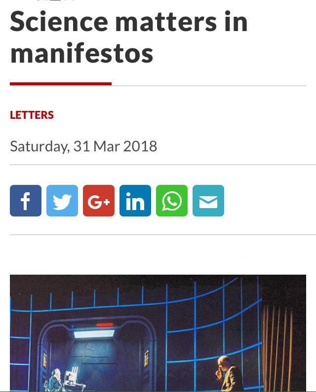 Science Manifesto | Mohd Bakri Bakar