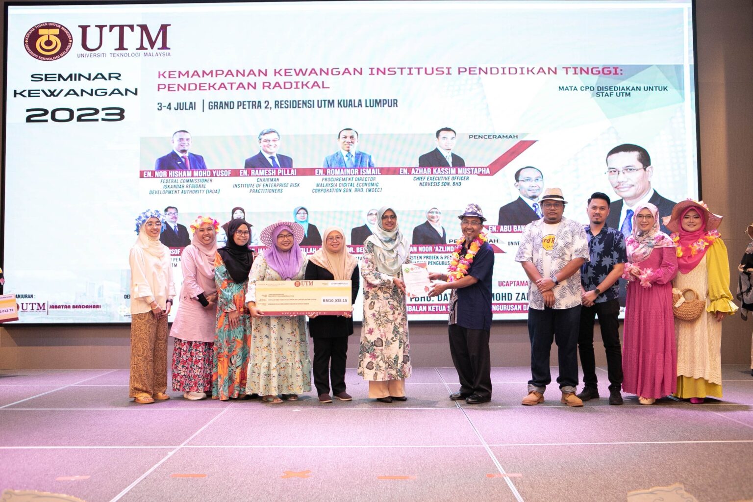 Majlis Persona Bitara 2023 Jabatan Bendahari UTM