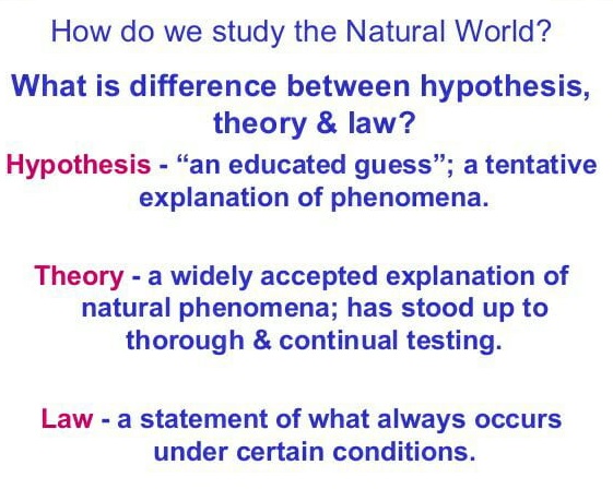 HYPOTHESIS, THEORY AND LAW | Dr. Halinawati Hirol