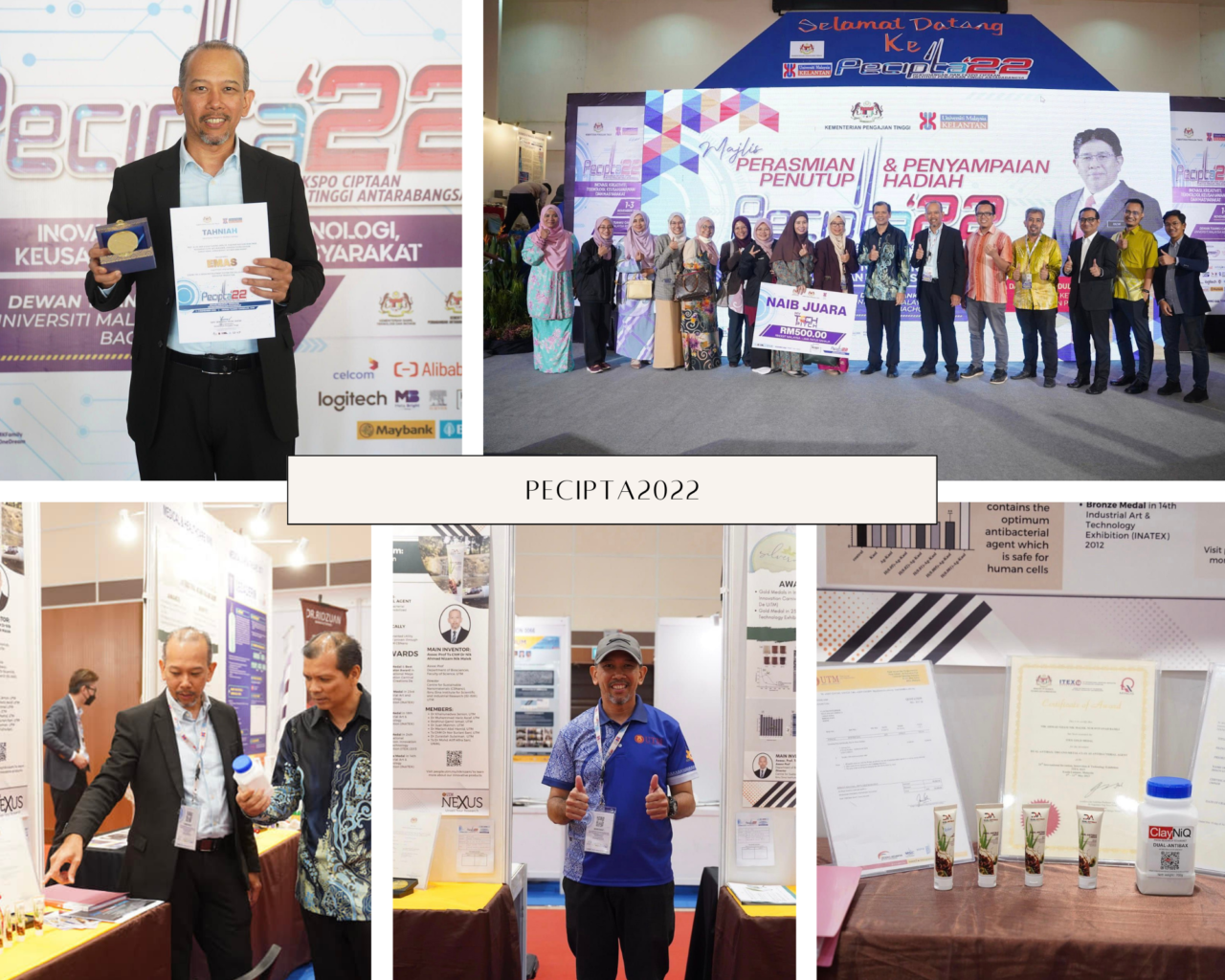 1 Gold Medal and 1 Silver Medal at PECIPTA2022 | Associate Professor Ts ...