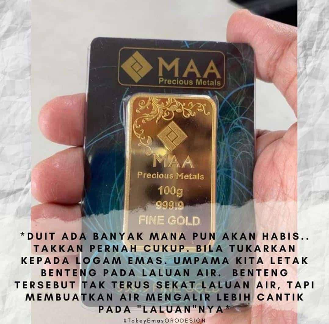 12 TIPS ASAS SIMPAN EMAS