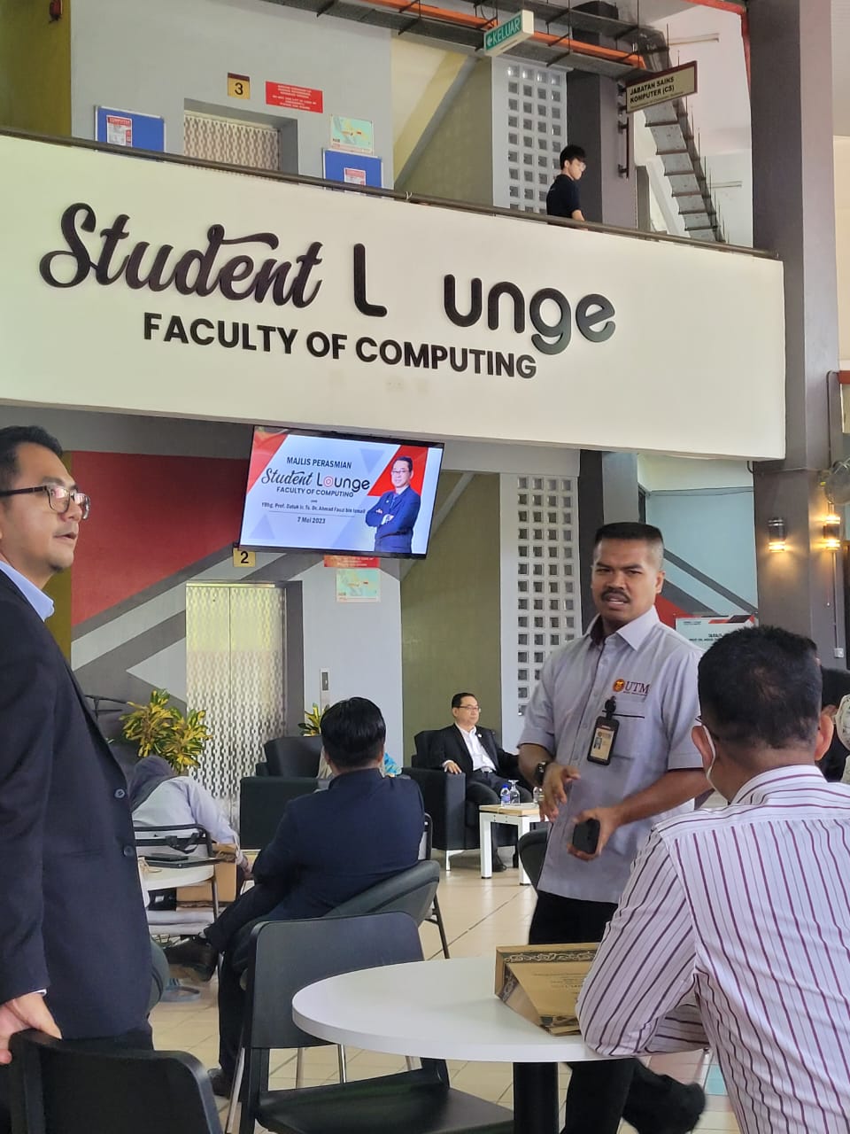 ‘Student Lounge’ Fakulti Komputeran ruang santai baharu mahasiswa UTM