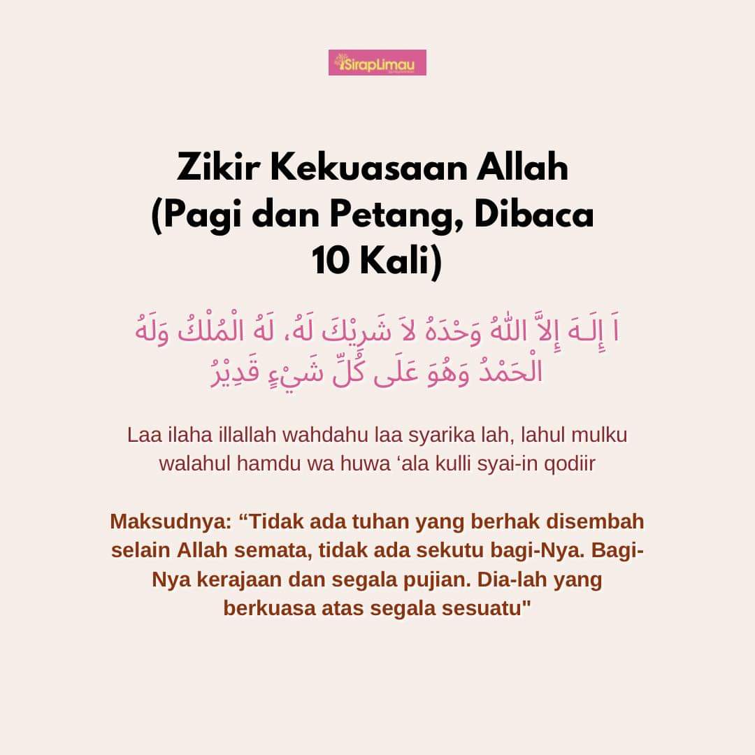 Himpunan Zikir | Start the day with a smile.. =)