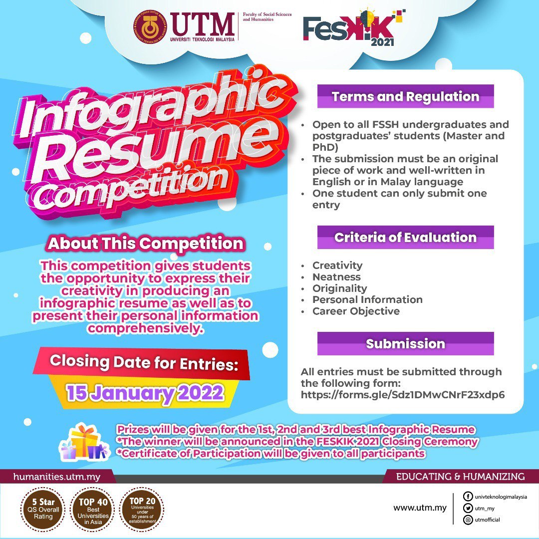 INFOGRAPHIC RESUME COMPETITION!