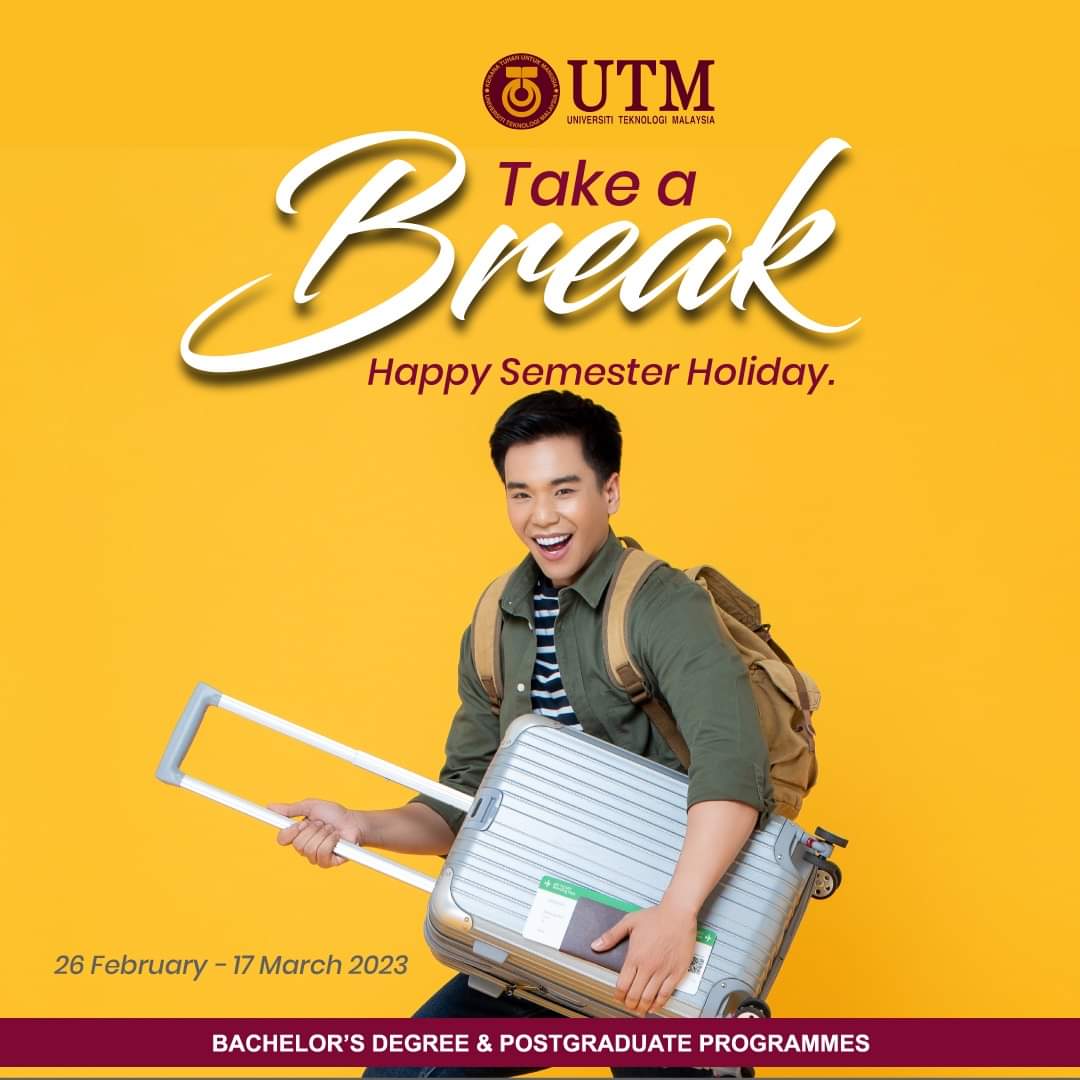 HAPPY SEMESTER HOLIDAY