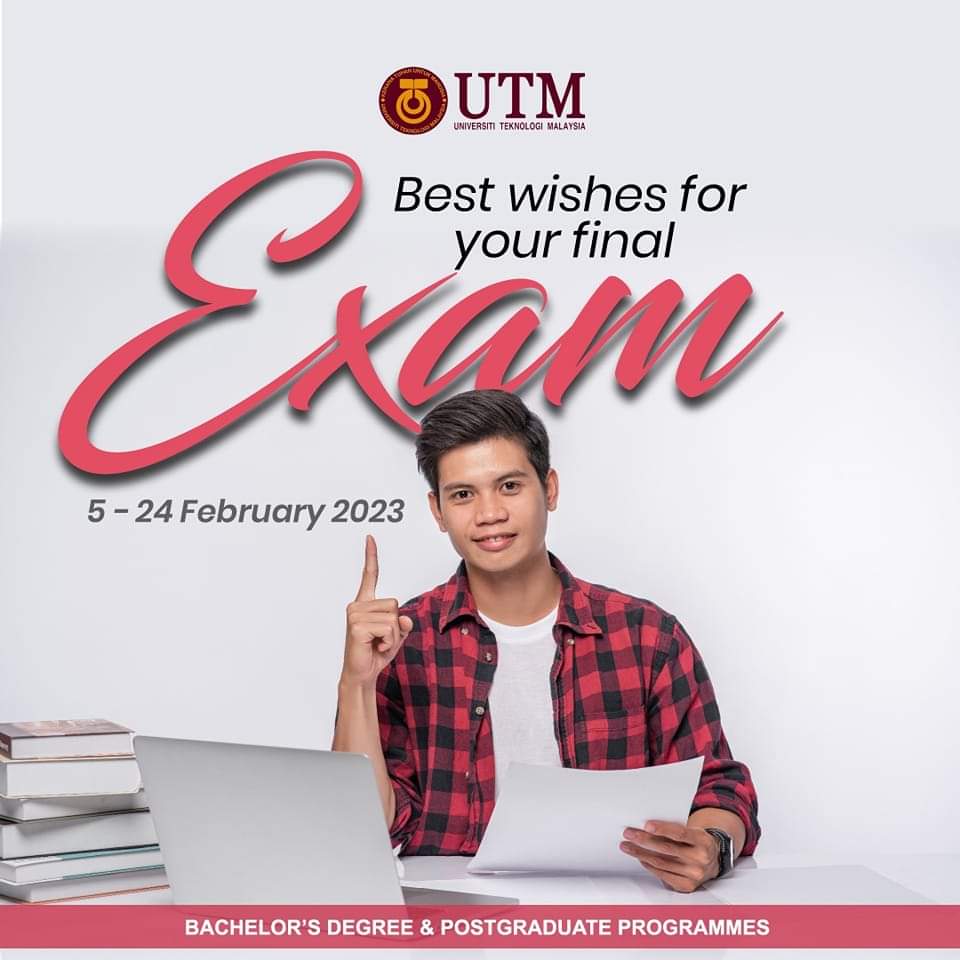 BEST WISHES FOR FINAL EXAM STUDENTS