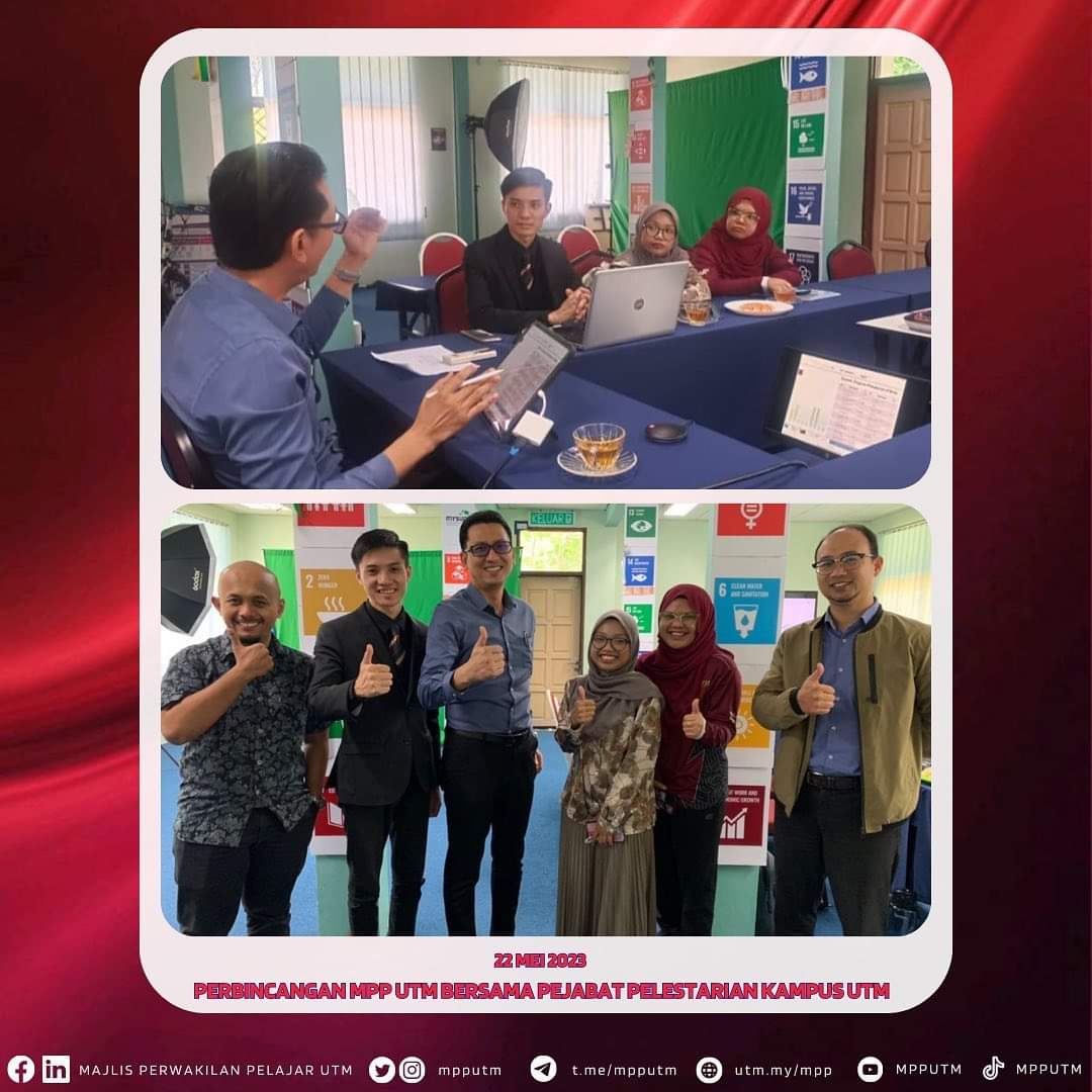 HASIL PERBINCANGAN JABATAN KELESTARIAN KAMPUS MPP UTM DAN PEJABAT PELESTARIAN KAMPUS BERKAITAN ...