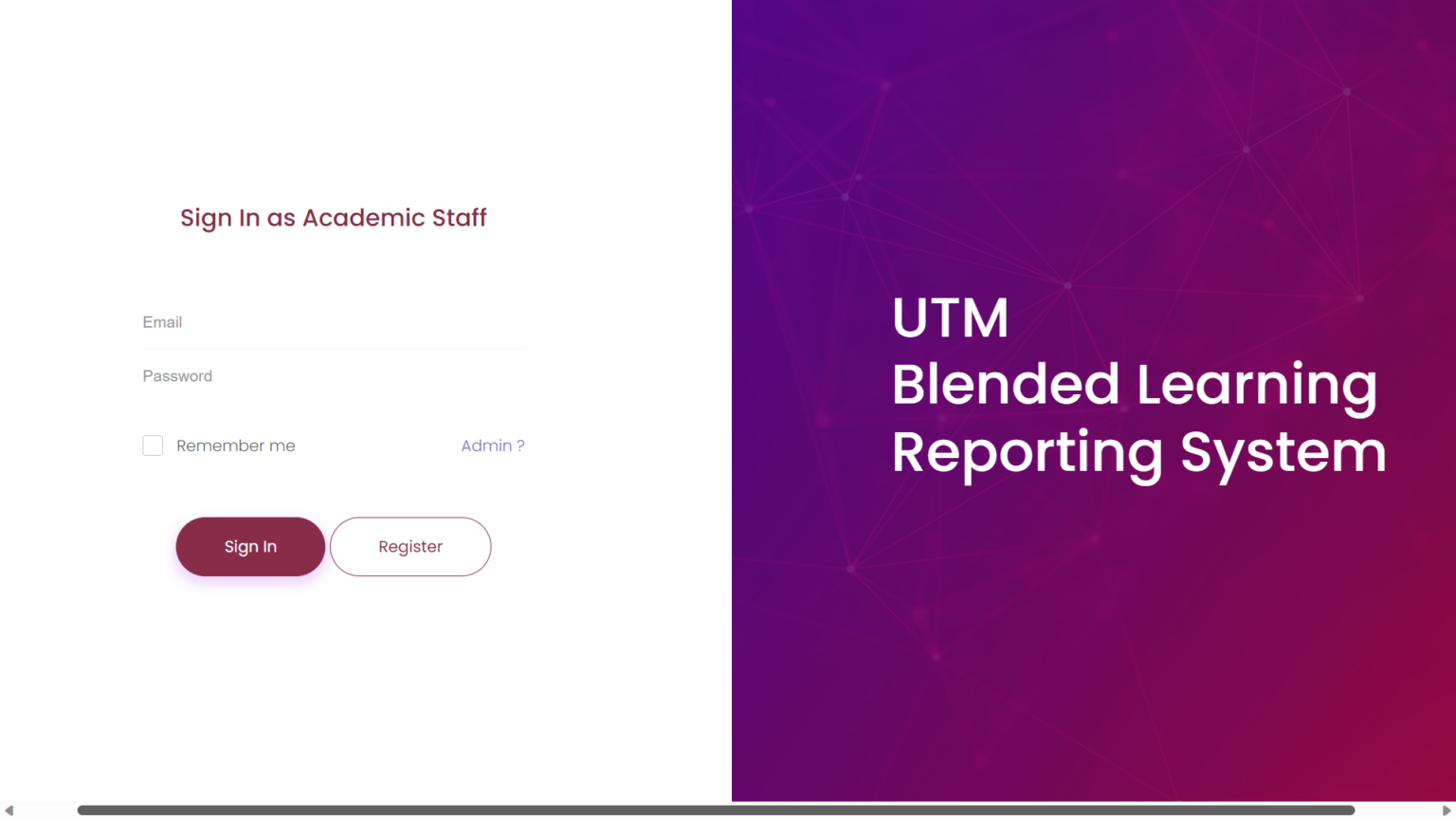 UTM Blended Learning Reporting System 2023 – Nur Najahatul Huda Saris