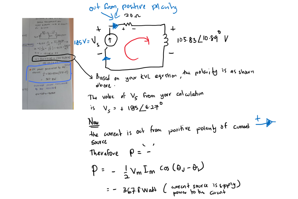 Passive Sign Convention for Power | Nukilan Prof Madya Dr Shahrin Md Ayob