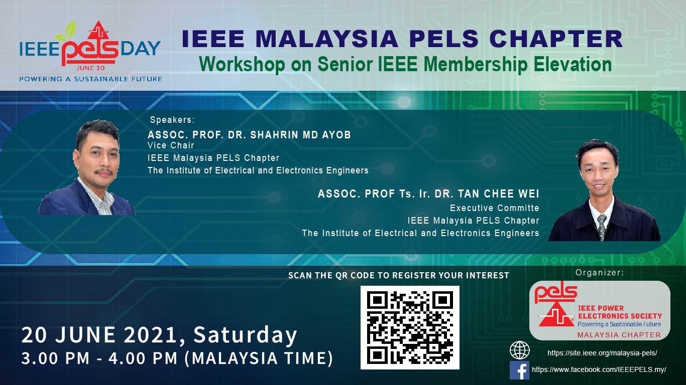 Workshop on IEEE Senior Membership Elevation | Nukilan Prof Madya Dr ...
