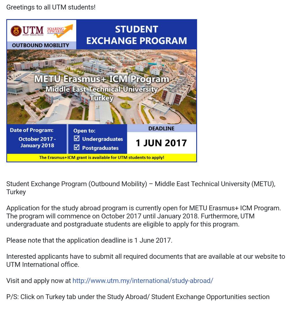 Student Exchange Program
