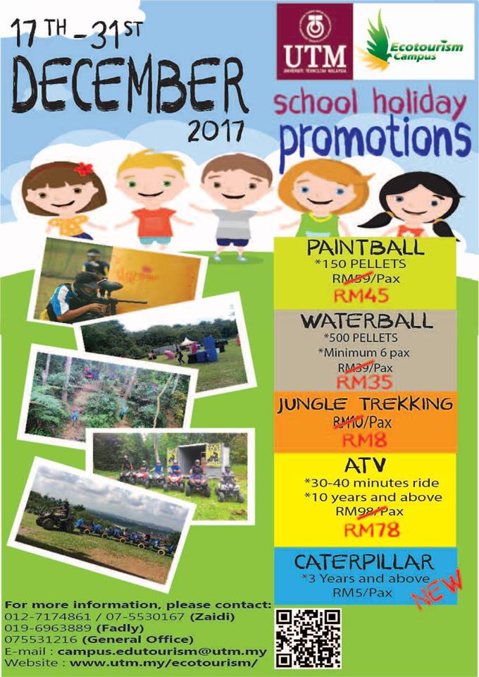 School Holiday Programs by UTM Ecotourism Campus | Dr Umar Haiyat Abdul ...