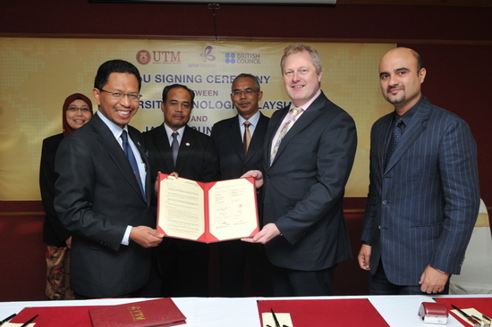 Mou Signing Ceremony between UTM with British Council and Japan ...
