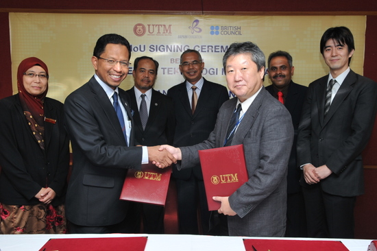 Mou Signing Ceremony between UTM with British Council and Japan ...