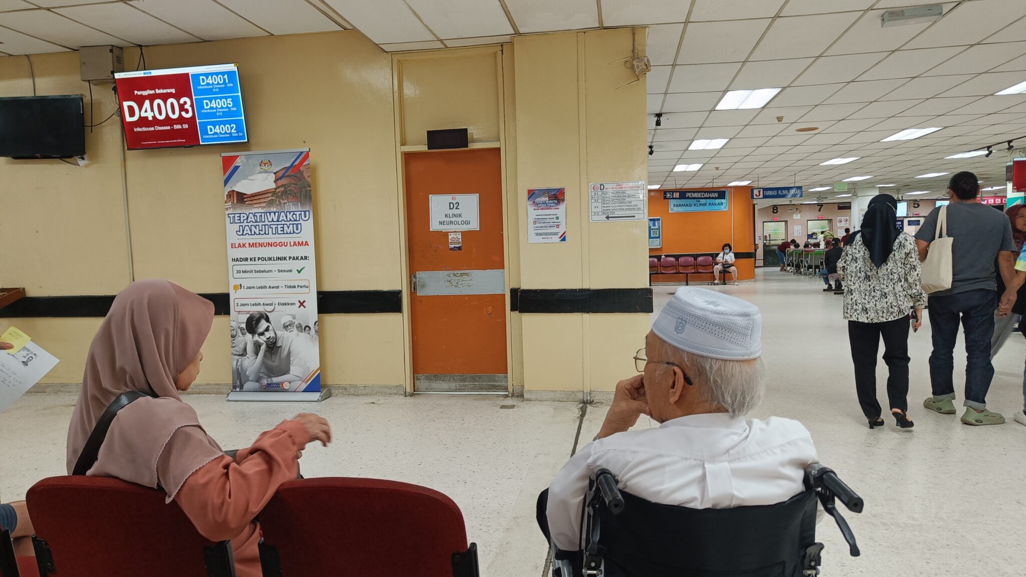 Day 22 – Brought my father to HSA for Appointment